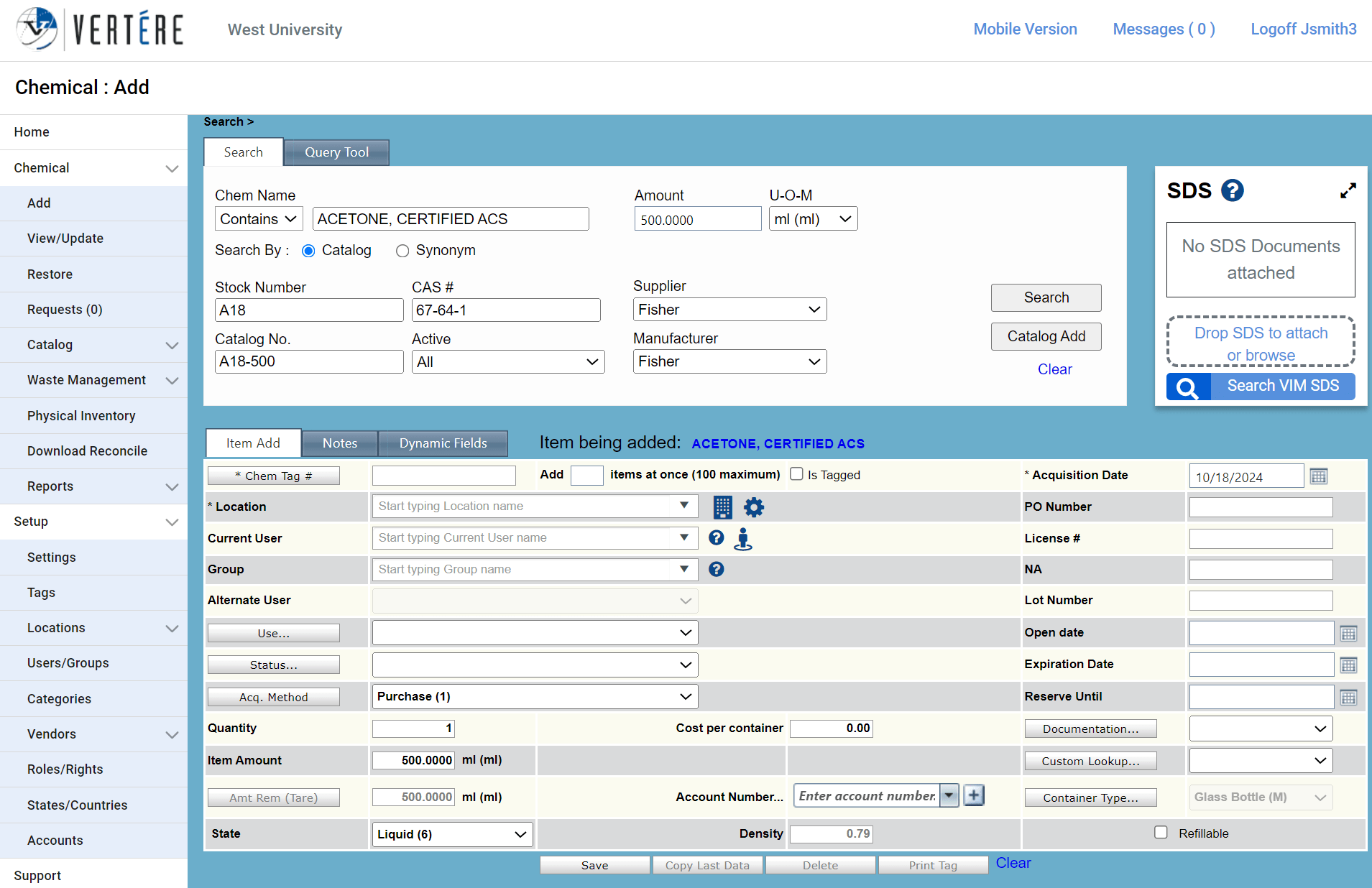 Chemical Inventory Management Software for Laboratories